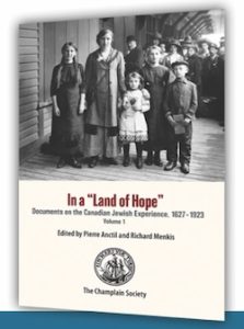 Canadian Jews’ first years