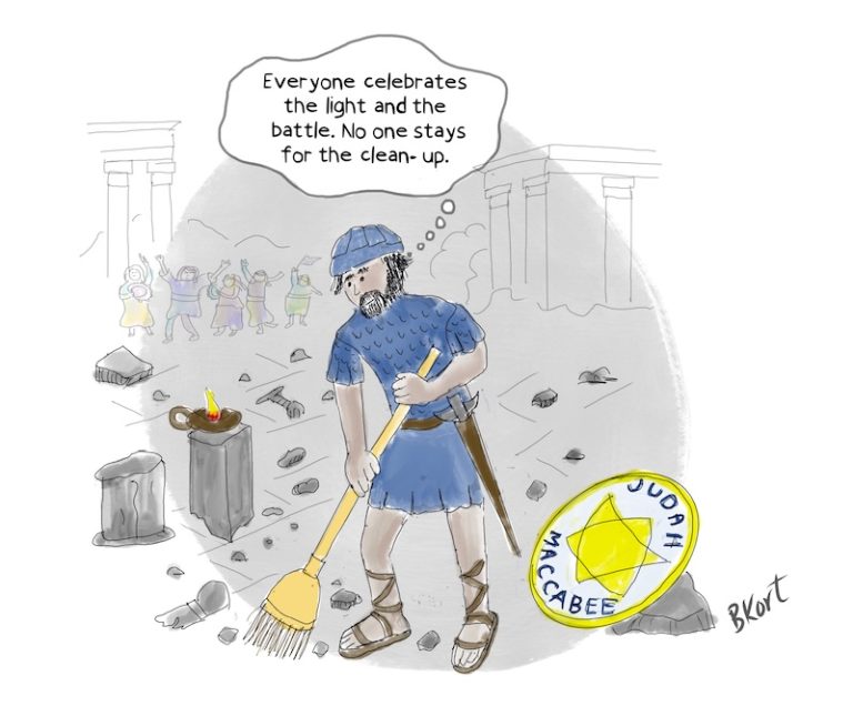 After the rededication … a Hanukkah cartoon